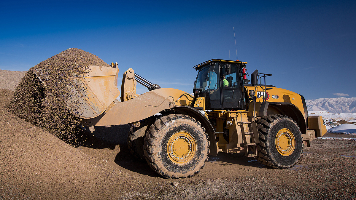 New Cat 980 And 982 Series Wheel Loaders Deliver Premium Performance