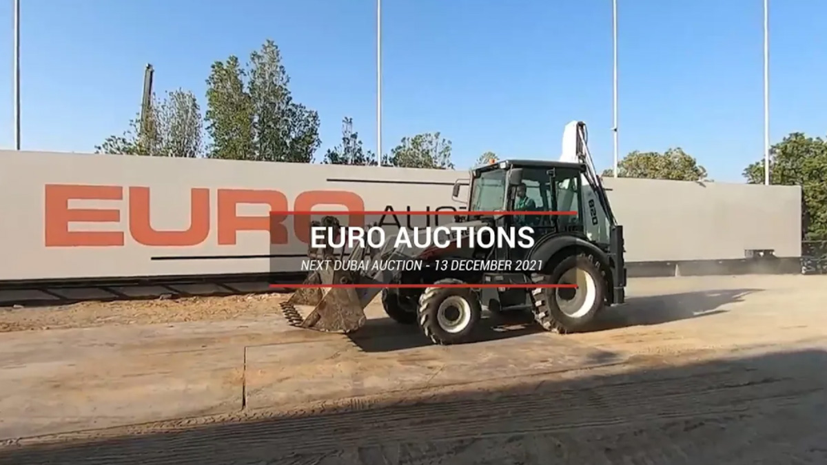 Euro Auctions – Dubai Auction on 13th December 2021 - Plant & Equipment ...
