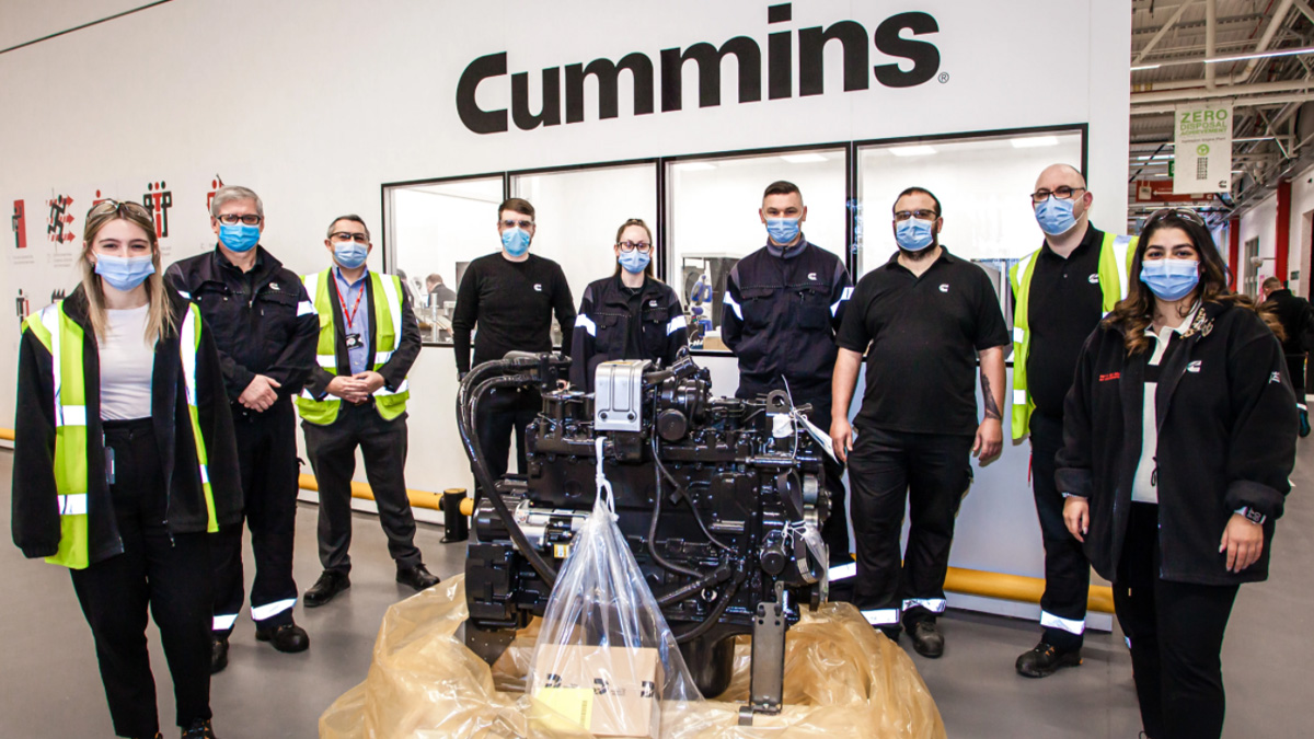 Cummins Darlington Plant Hits 1.5 Million Mid-Range Engines