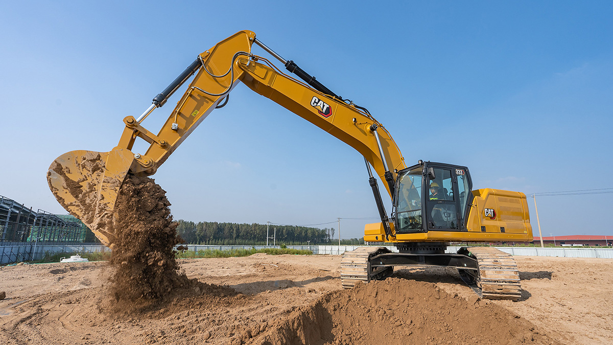 New Cat 333 Excavator Offers More Digging Force
