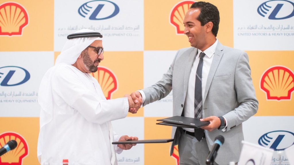 Shell Middle East Joins Forces With United Motors & Heavy Equipment