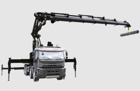 Hiab Launches New 90 TM Heavy Range Loader Crane — Hiab iQ.958 HiPro ...