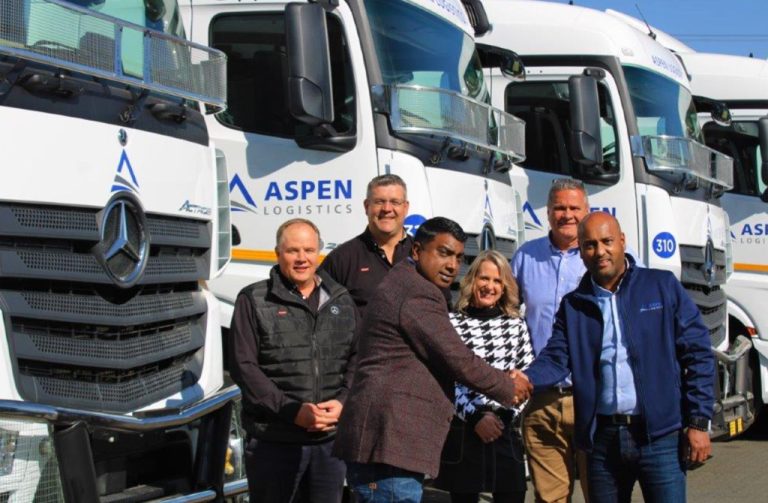 Mercedes-Benz Trucks Hands Over 14 New Trucks To Aspen Logistics ...