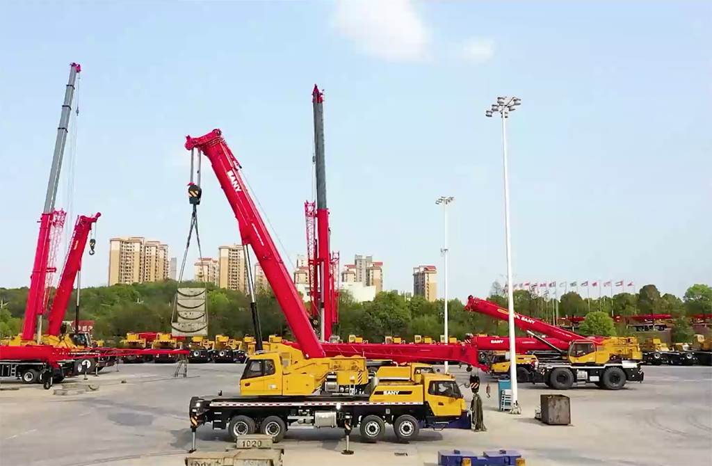 Masaha Presents The New SANY STC500 Mobile Crane - Plant & Equipment News