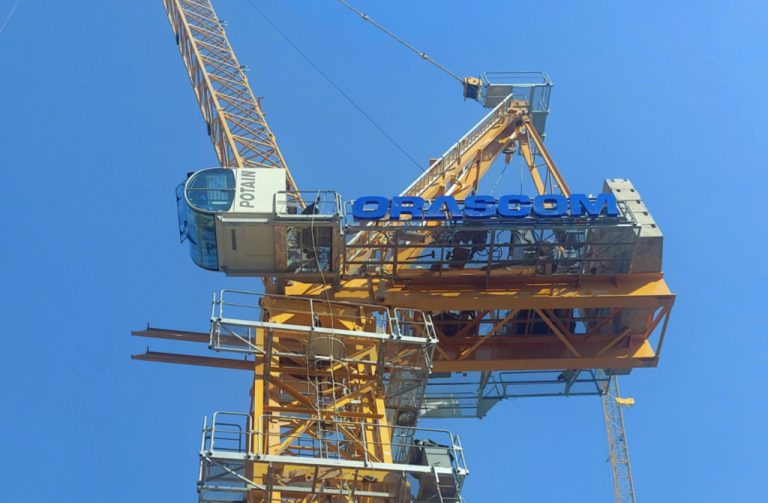 IDP Assembles Egypt’s First Potain MCR 295 Cranes - Plant & Equipment News