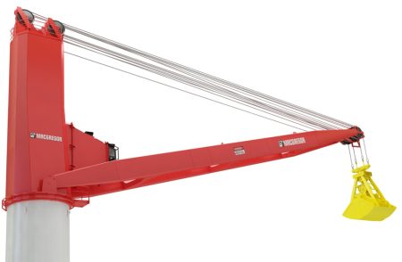 MacGregor Introduces An Electric Transloading Crane - Plant & Equipment News