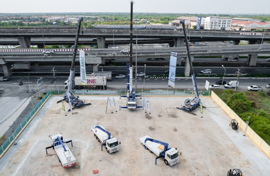 Tadano Debuts New TM-ZX1205HRS Loader Crane In Thailand - Plant ...
