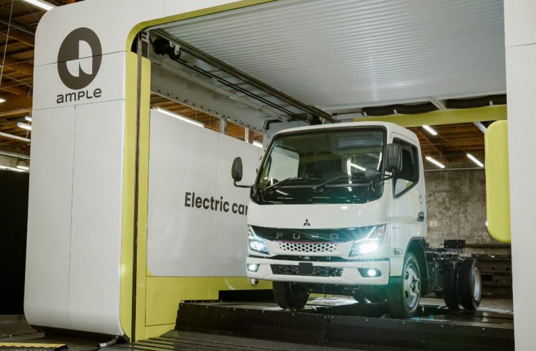 Mitsubishi Fuso And Ample To Partner On Battery-Swapping Technology For ...