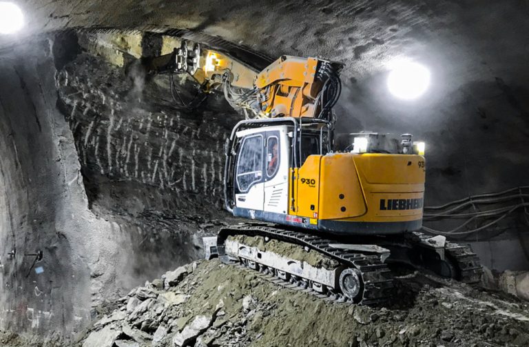 Liebherr R 930 Tunnel Crawler Excavator Launched On The World Market ...