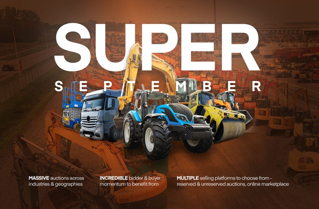 Super September: The Best Month To Sell Your Equipment! - Plant ...