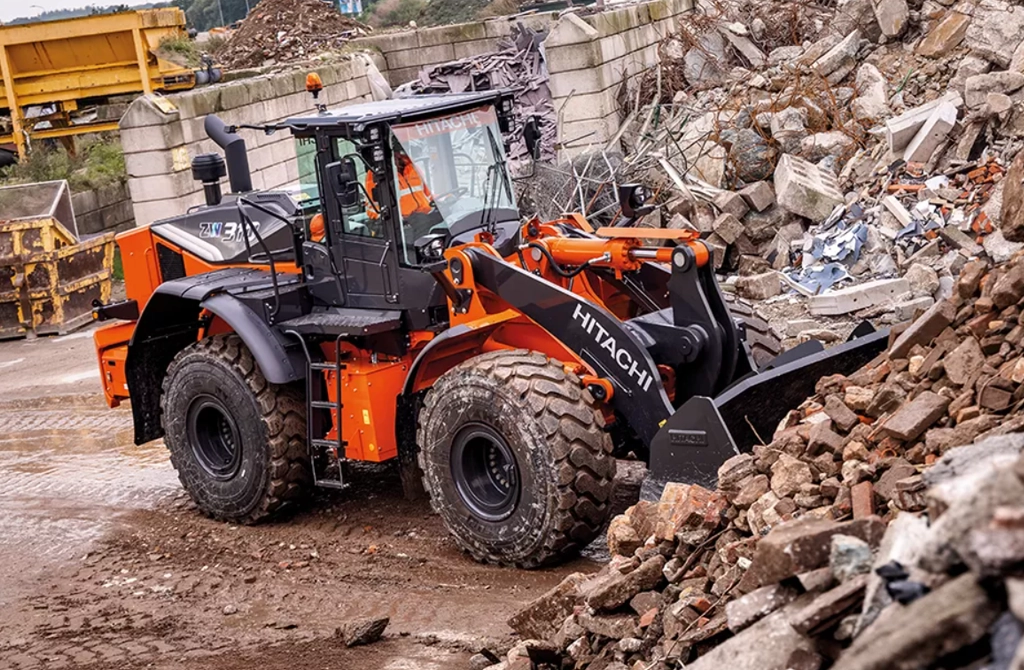 Hitachi To Present ZW-7 Wheel Loaders And ZXW-7 Wheeled Excavators ...